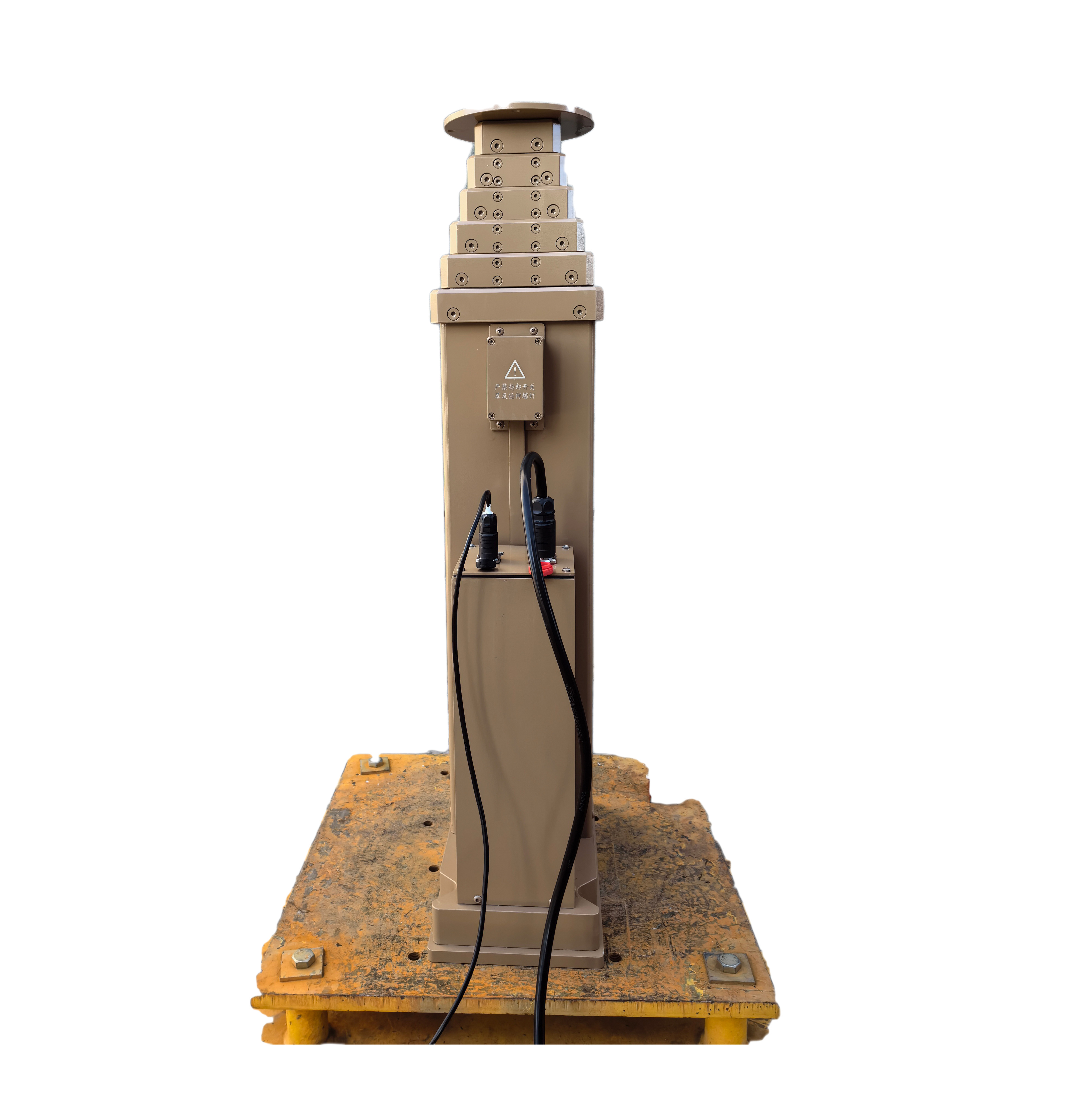 Mobile 3-30m Aluminum Material Motor Driven Electric Telescopic Mast ...