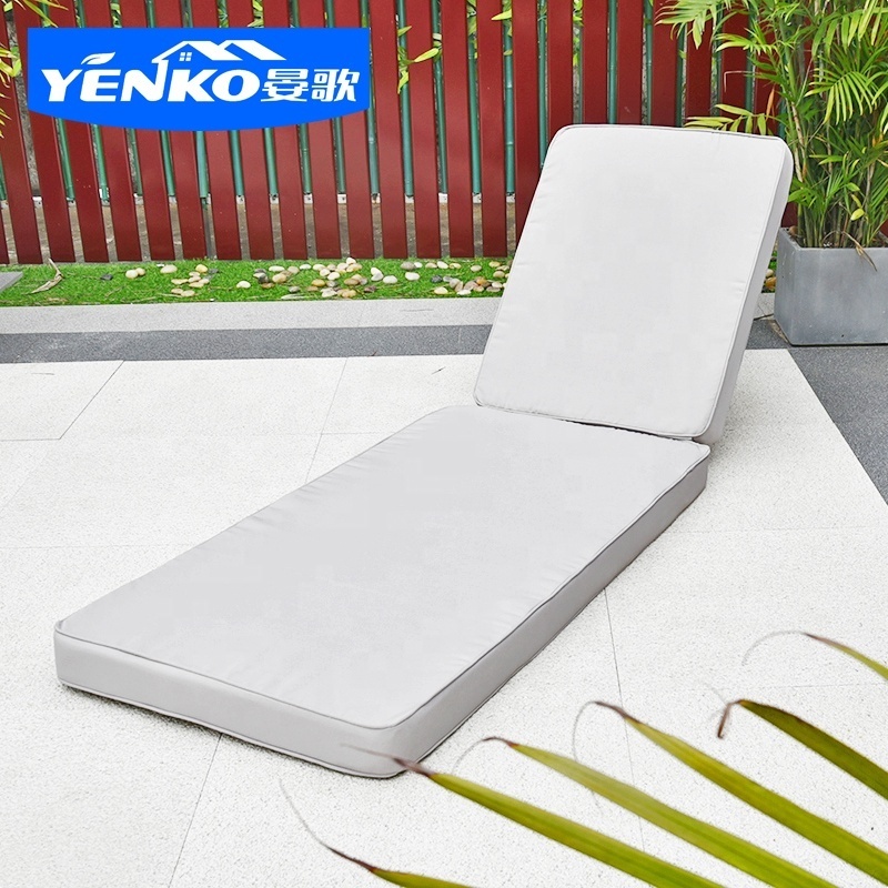 Outdoor Furniture Cushions Replacement Waterproof Patio Garden Wooden Rattan sun lounger Chair Seat Cushions BestSuppliers