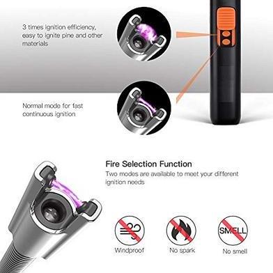 360 Extra Long Neck Dual Mode Ignition Electric Arc Lighter for Camping ...