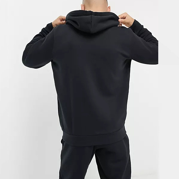 100% Cotton Custom Puff Screen Printing Streetwear Full Zip Hoodie ...