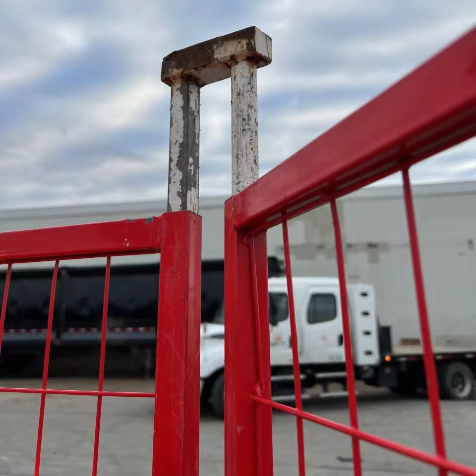 Construction Temporary Site Safety Metal Fence Modular Construction ...