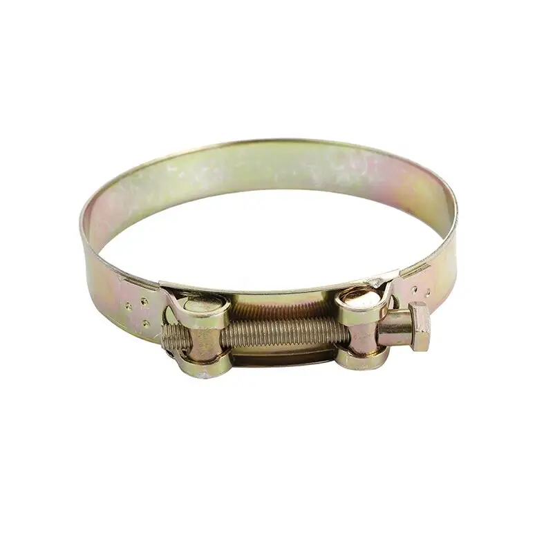 304 Stainless Steel Single Bolt Double Band Heavy Duty Hose Solid ...