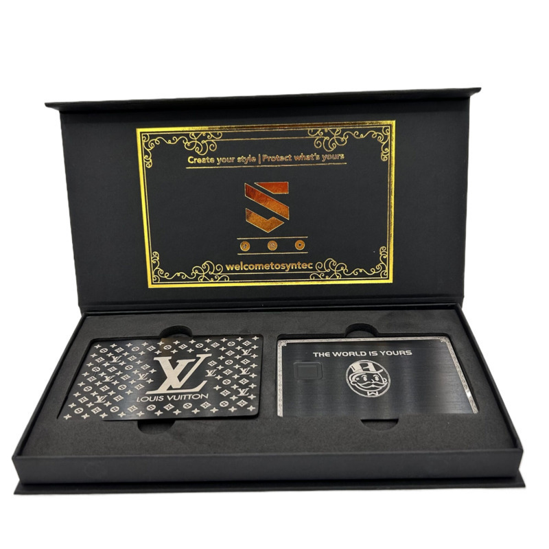 Chinese Factory Handmade Vip Club Gift Box For Metal Credit Card ...