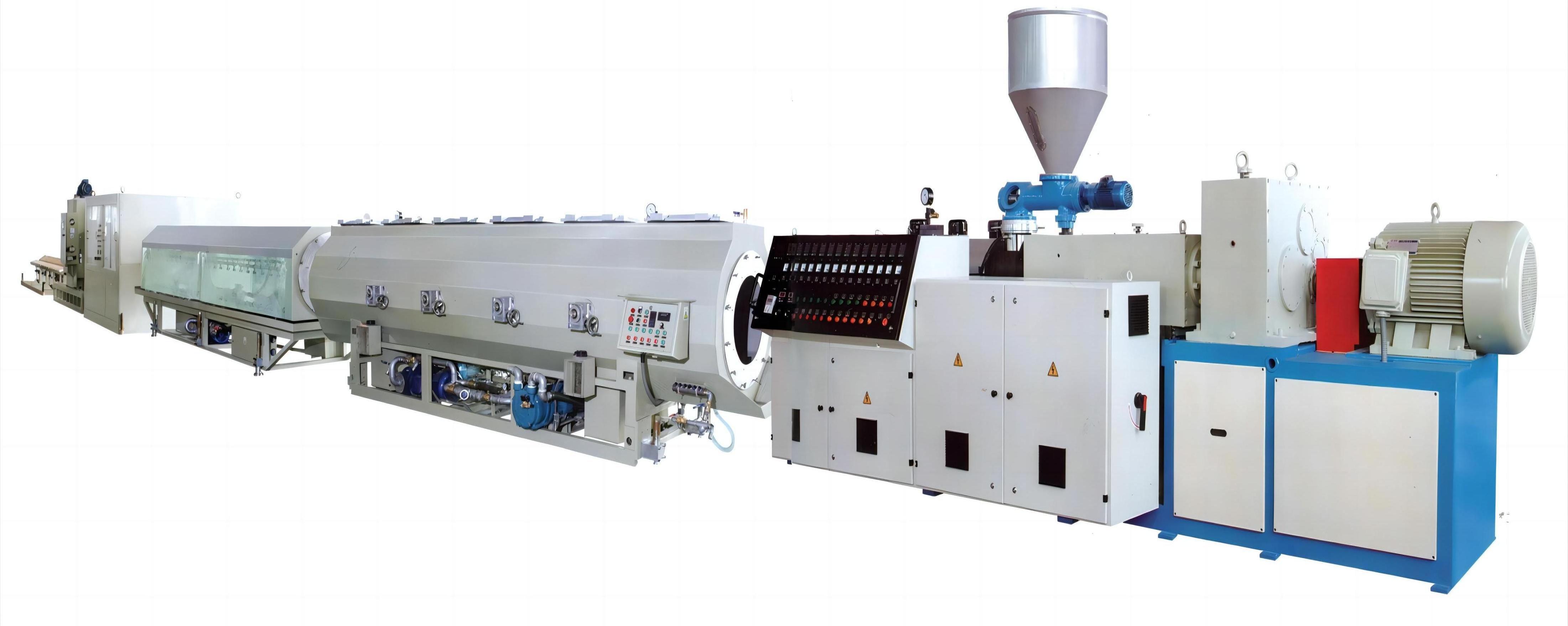 Fully automatic pvc pipe making machine plastic pipe extrusion ...