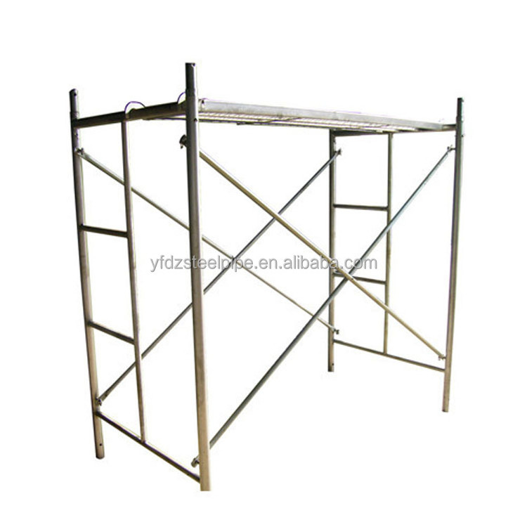Galvanized Scaffold Frames Scaffold H Frame Steel mobile scaffolding ...