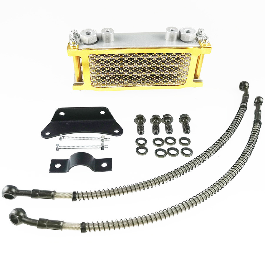 Motorcycle Monkey bike oil cooler radiator for Dirt Pit Bike 125cc ...