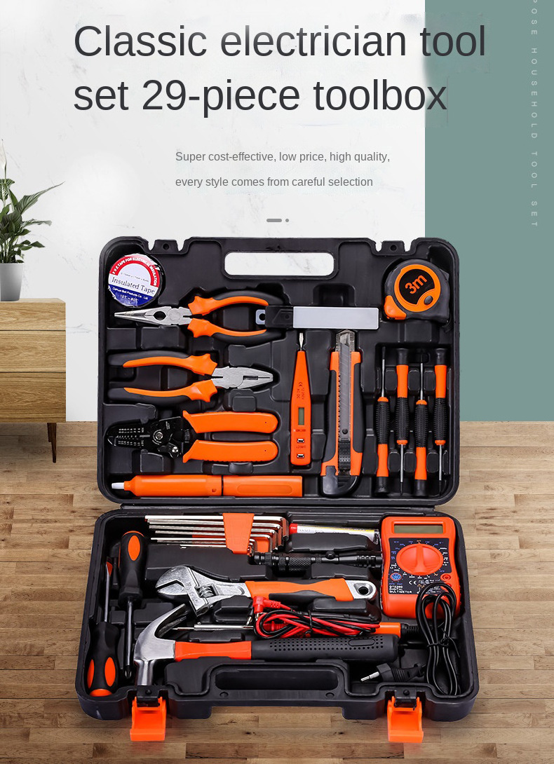 29 piece hardware hand tools hand hardware tool set electrical hand tools and hardware BestSuppliers