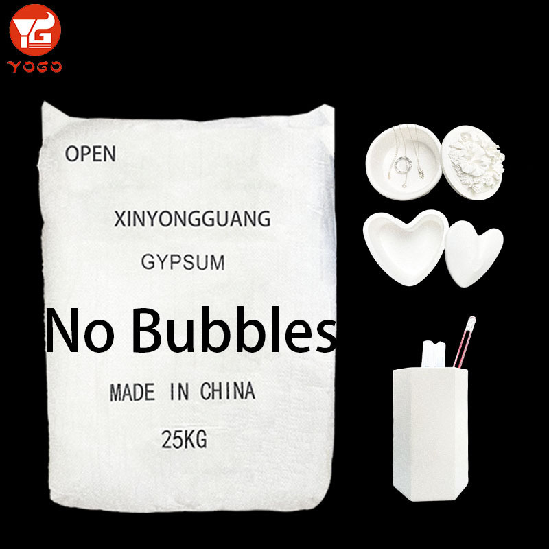 Yogo 9.0 Mpa Alpha Aroma Bubble-Free Good Fluidity Plaster Of Paris ...
