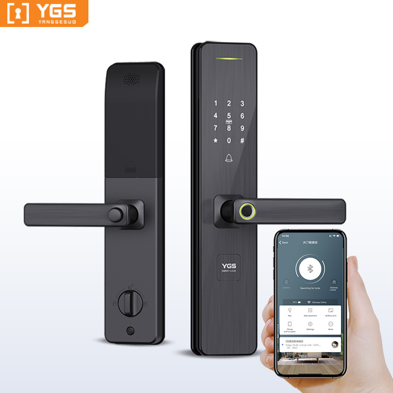 YGS 8880 Smart Lock Door, Fingerprint Door Lock, Tuya Smart Door Lock ...