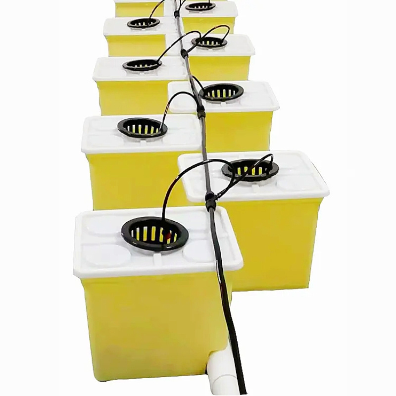 Hydroponic Plastic Dutch Bucket Bato Bucket with Lid System for ...