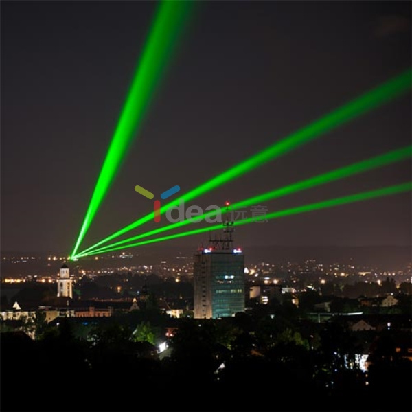 Green logo advertising laser 10w 12w 15w logo laser lights outdoor ...