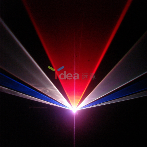5W RGB Laser Projector Stage Animation Light 40Kpps ILDA Small Beam ...