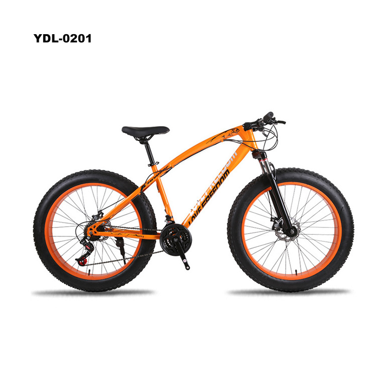 Factory Double Disk Bikes 26 Inch Beach Bike Fat Tire Snow Mountain ...