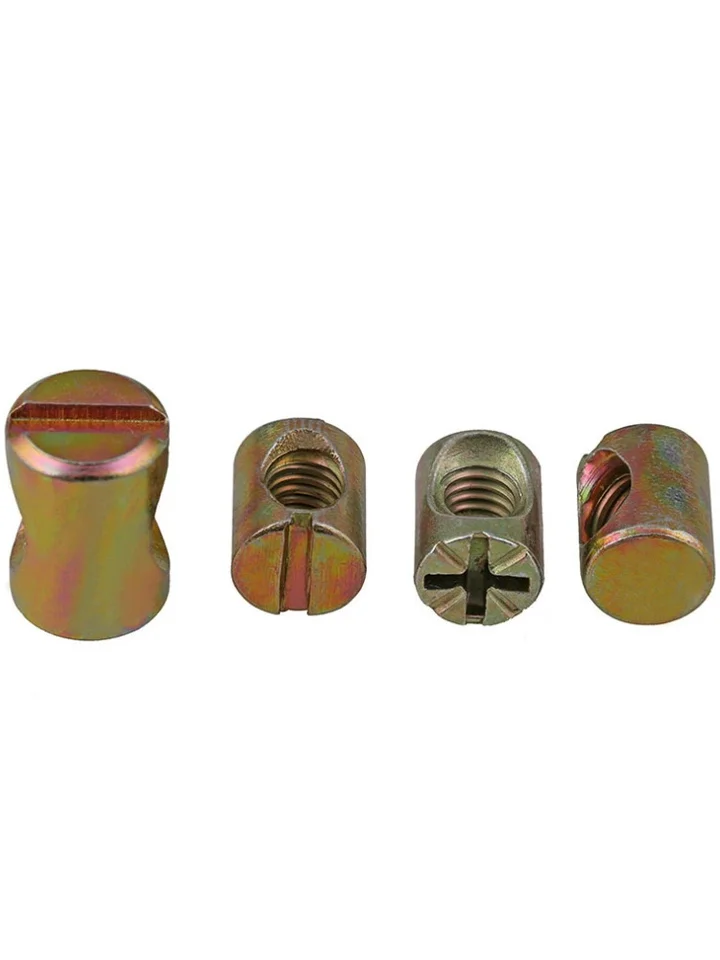 Customized Stainless Steel Barrel Nut Galvanized Thread Nut M6 Barrel ...