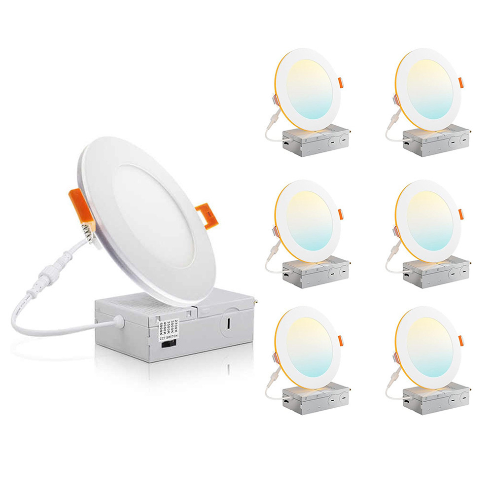 4 inch 6 inch 5cct dimmable panel lamp recessed downlight with small ...