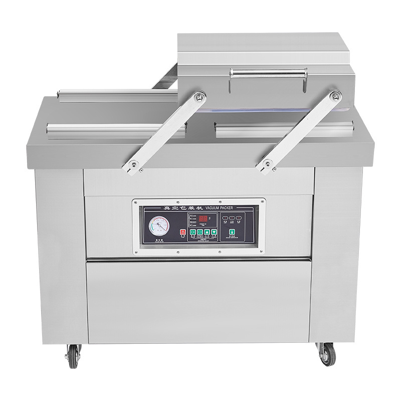 Dz-400_2sc Commercial Automatic Vacuum Packaging Machine Frozen Food Vacuum Package Machine ...