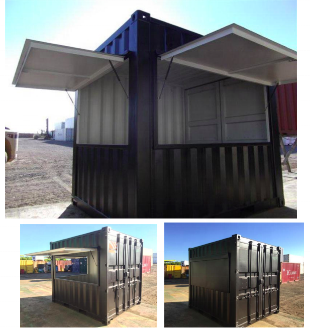 Pop up mobile mini shipping container marekting prefabricated ...