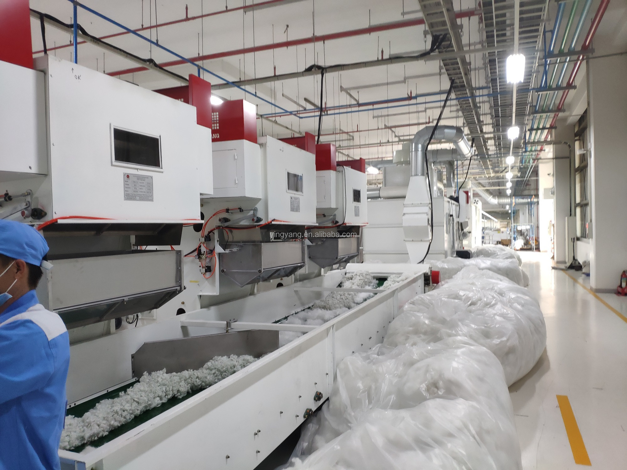 Nonwoven comforter production line quilt material wadding line pillow ...