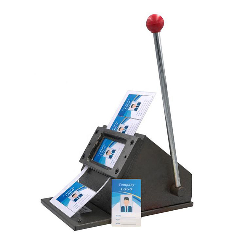 86X54mm ID Business Card Name Cutter Die Cutting Machine PVC Plastic ...