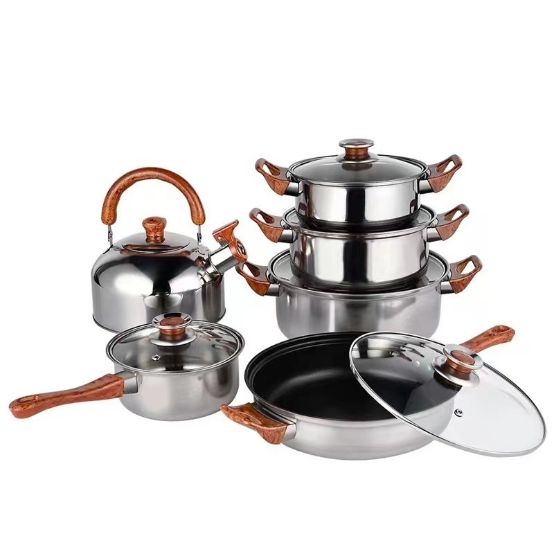 Multi Colors Wholesale Stainless Steel Soup Pot Casserole Cooking ...