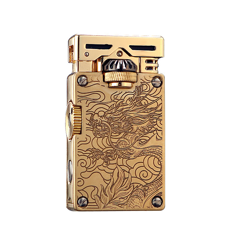 New copper kerosene lighter metal open flame high-end lighter Metal ...