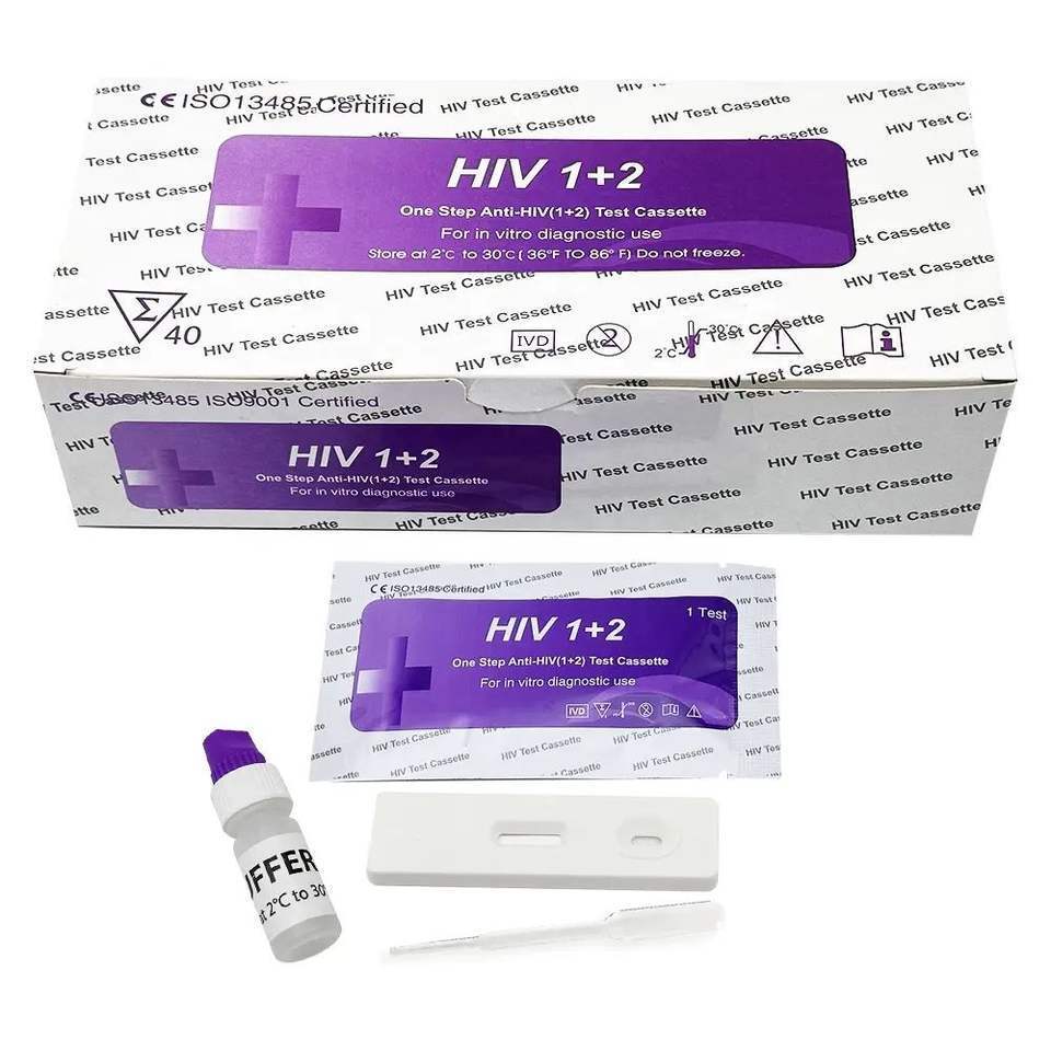HIV Test Kit Rapid Diagnostic cassettes strips hcv/hbsag/syphilis ...