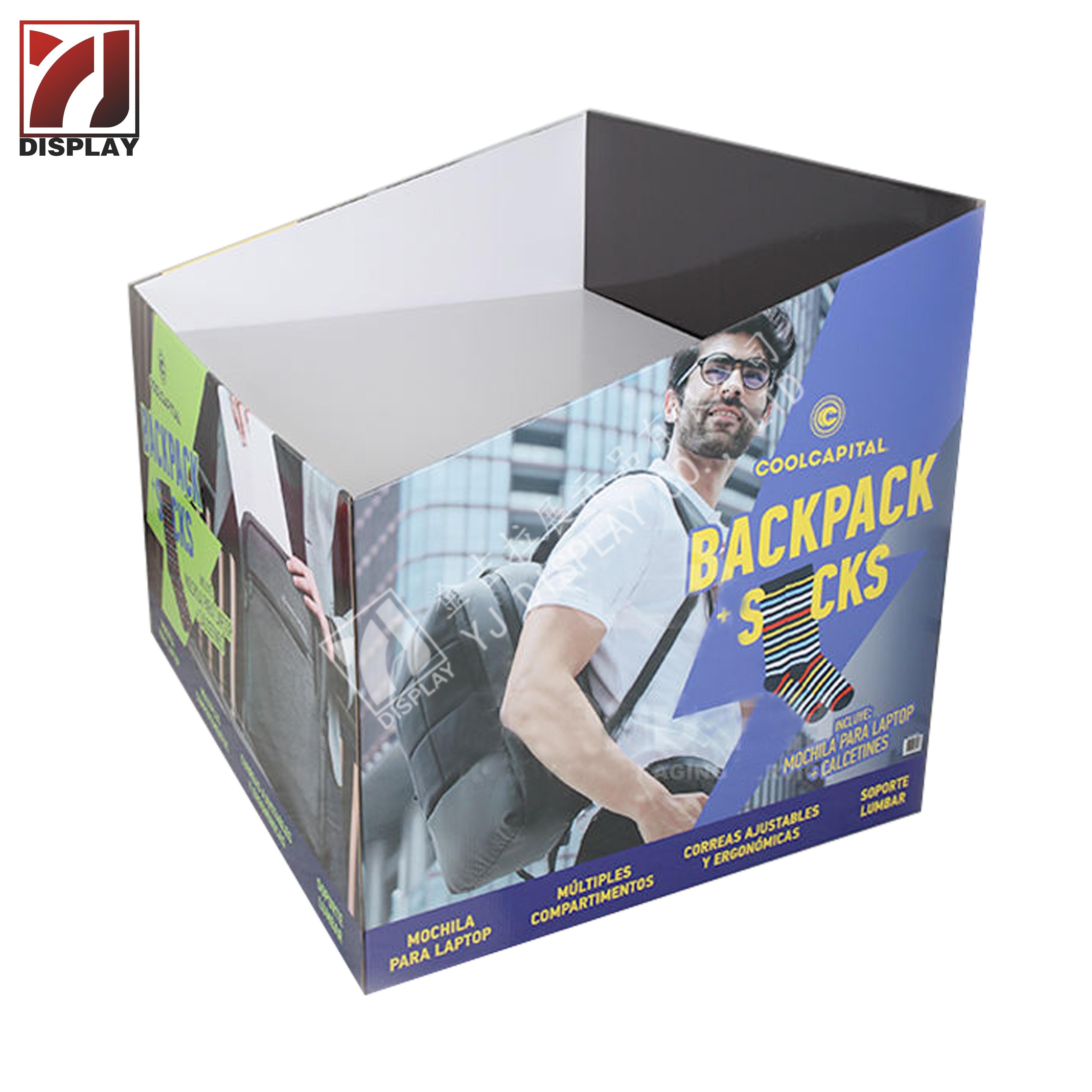 2023 New Design Cardboard Pop Corrugated Full Pallet Display Stand For ...
