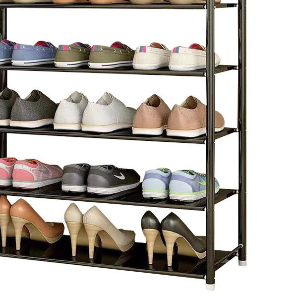 100 Pair Shoes Rack 6 Layer Home Heavy Duty Shoe Storage Organizer Rack ...