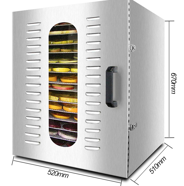 Commercial Gas Food Fruit Fish Dehydrator / Peanut Dryer Machine ...