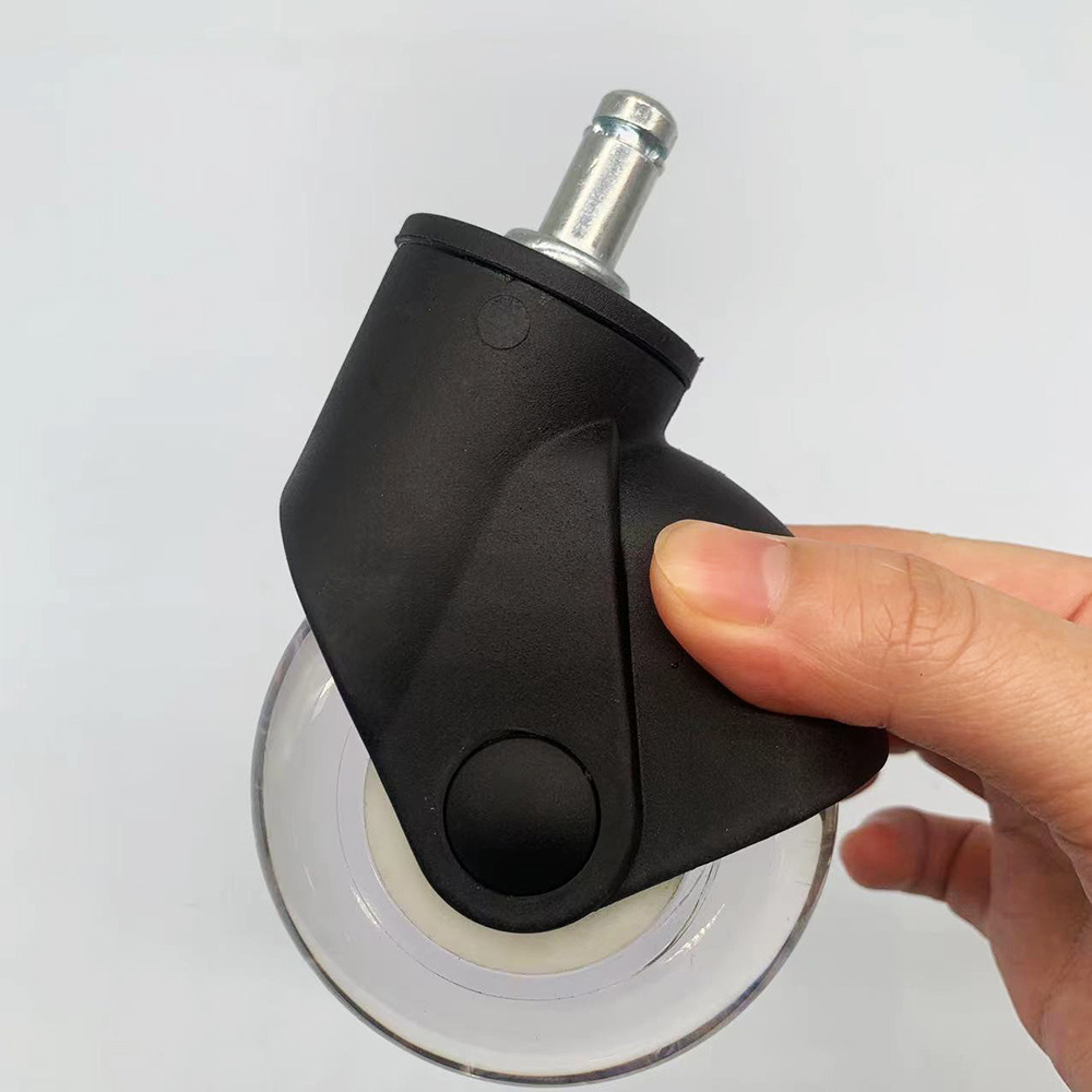 3 Inch Nylon PU Office Chair Caster Wheels for Most Desk Chair ...