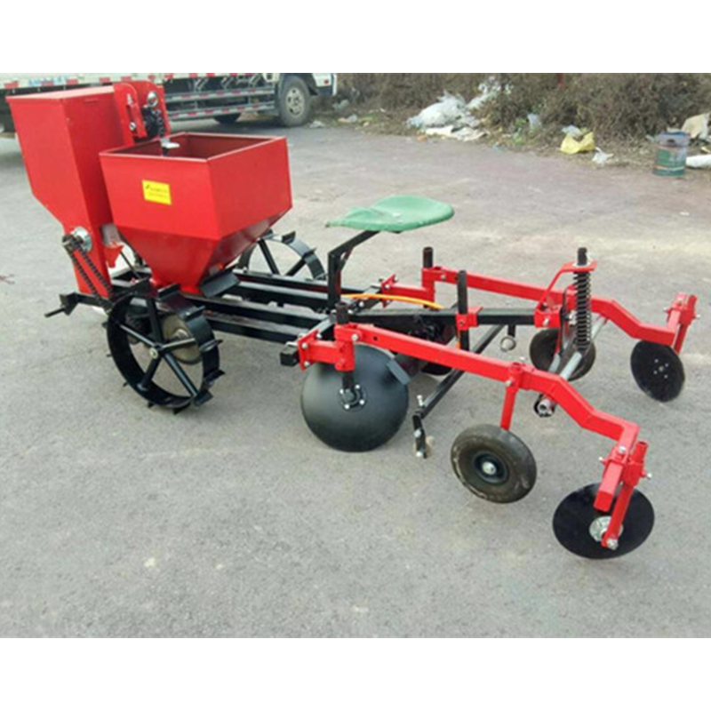 Walking tractor potato planter single row potato planter ...