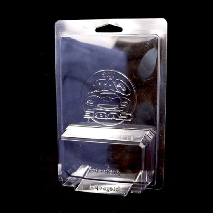 Custom transparent PVC PET double blister folding plastic clamshell ...