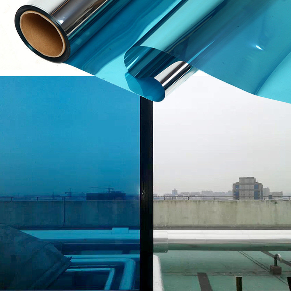 building window glass switchable privacy mirror film mylar tint glass ...