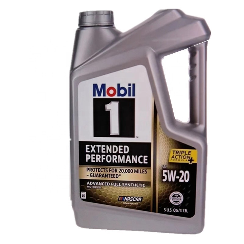 Mobil Oil 5W30 fully synthetic engine oil 4.73 liters of oil ...