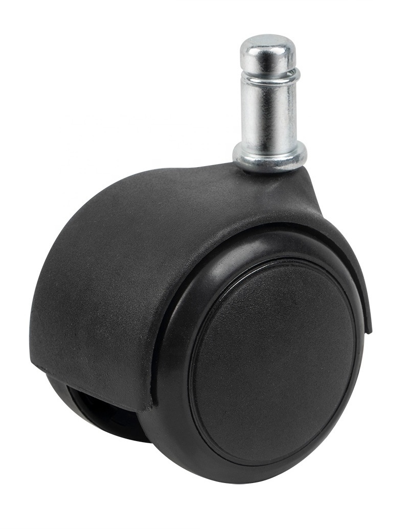 2 Inch Office Swivel Nylon Pa and Pu Chair Caster wheels Twin Wheel ...