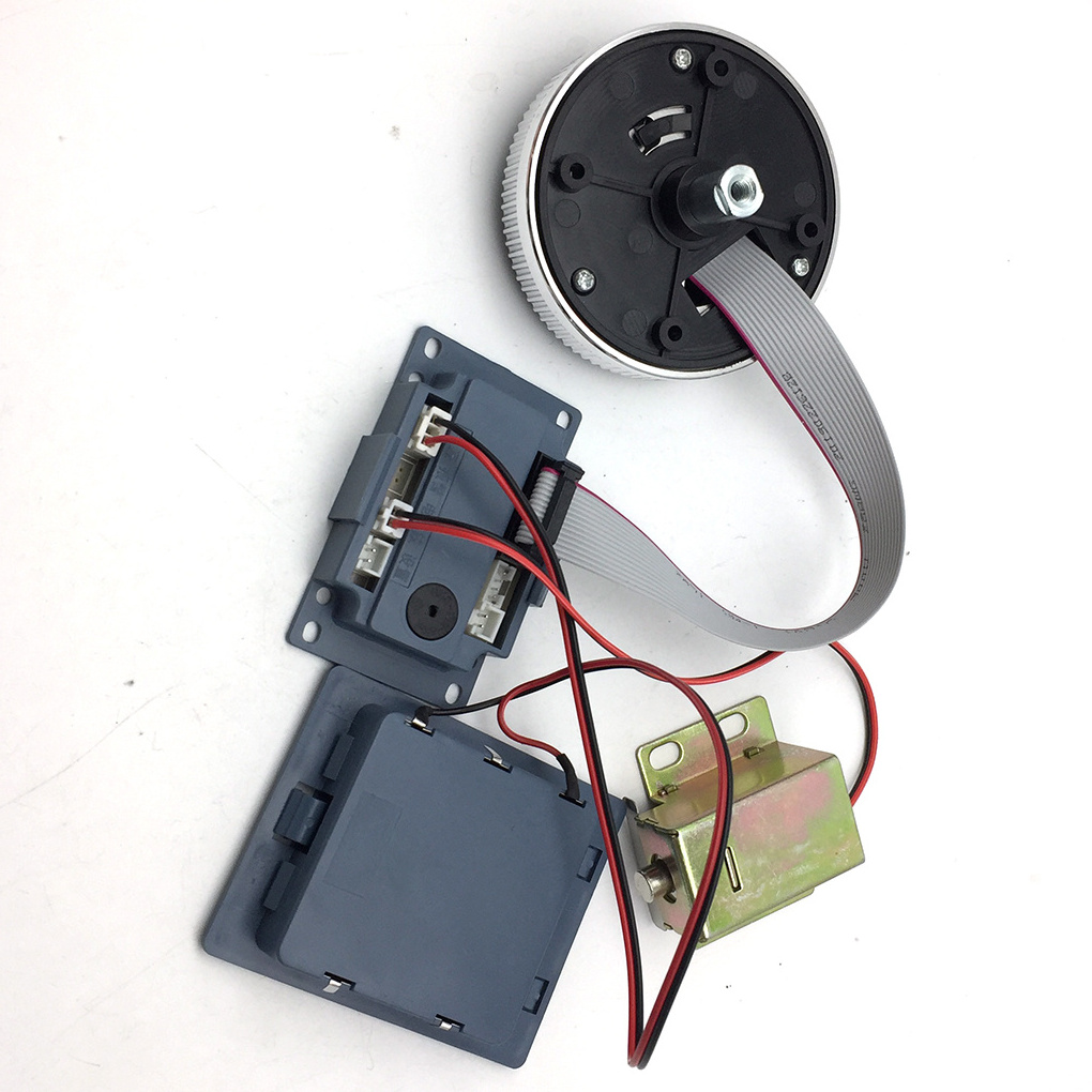 Smart circle biometric keypad fingerprint safe lock with fast opening ...