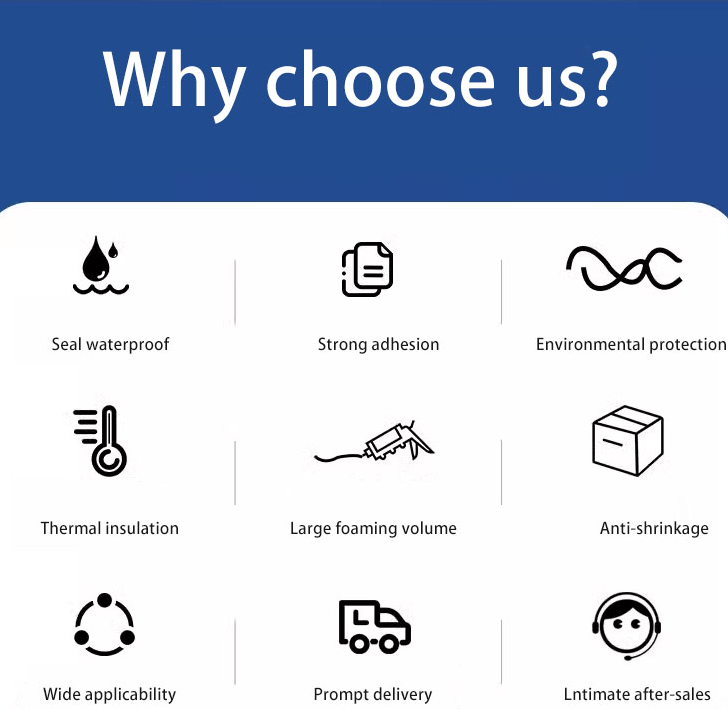 SUPPORT OEM sewer wall high Large white spray foam 750ml Pu Foam ...