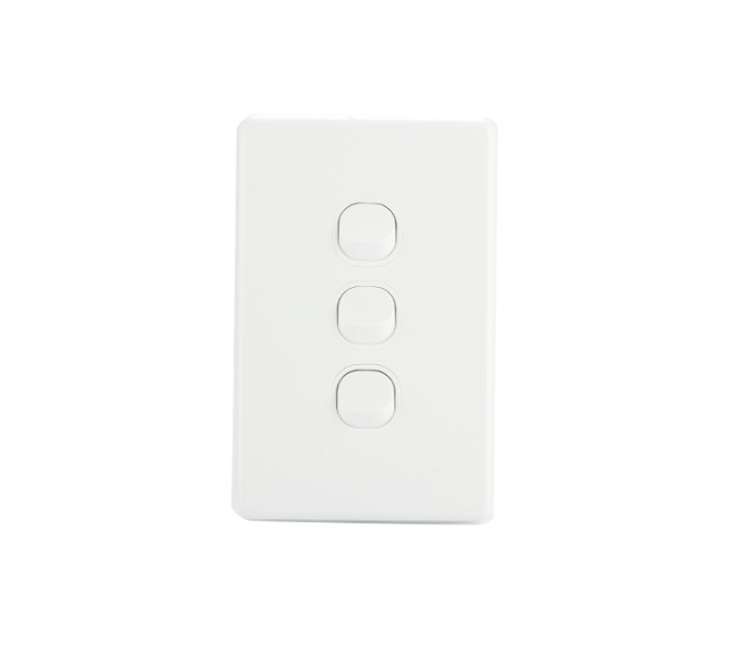 YOUU 250VAC Household Electrical Modern Switch Socket 3 Gang Wall ...