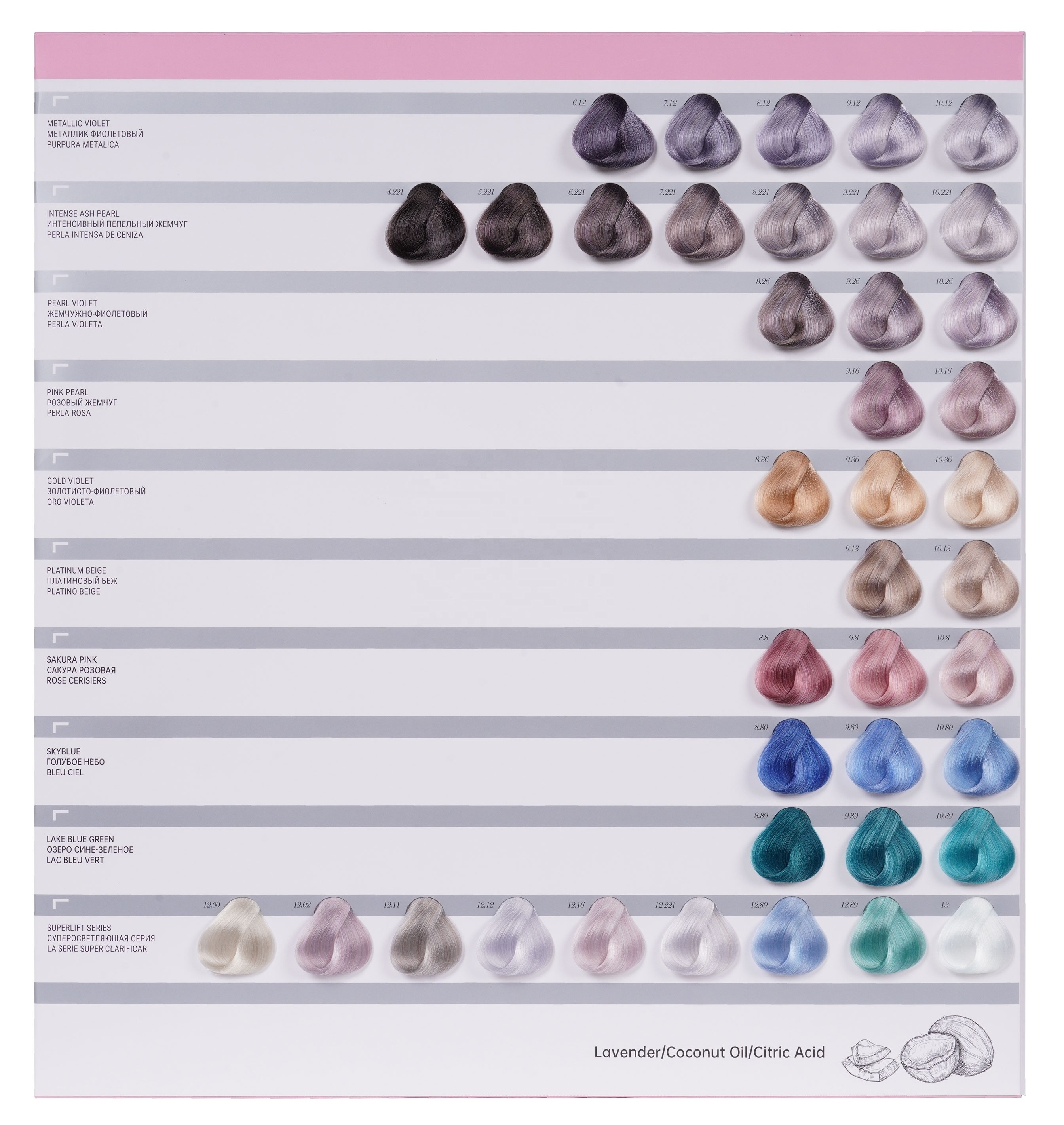 Professional salon brands Italian hair color ammonia free wholesale ...