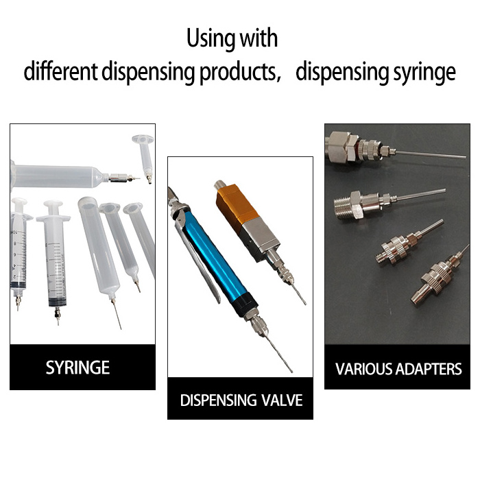 14G Precision Dispensing Needle Glue Syringe Automatic Blunt Stainless ...