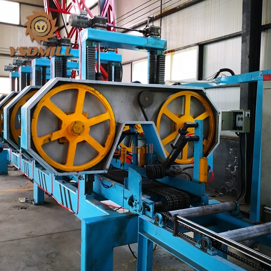Sawmill multi-head horizontal band saw solid wood saw machines ...