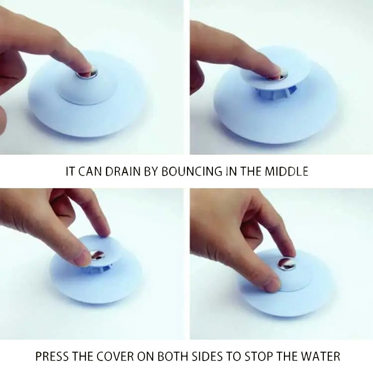 ANTI-ODOR CORE TOILET KITCHEN DRAIN PLUG FLOOR DRAIN COVER BATHTUB ...