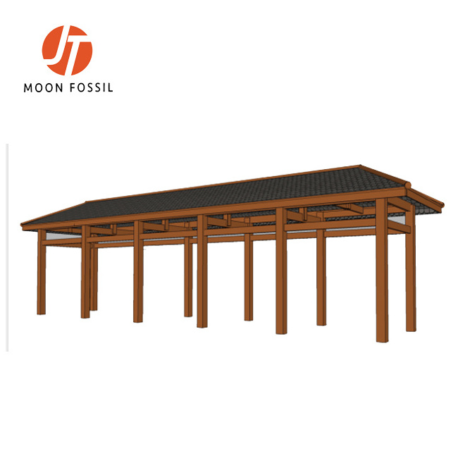 MOON FOSSIL MFT21 Outdoor WPC Gazebo Pavilion | Bestsuppliers.com
