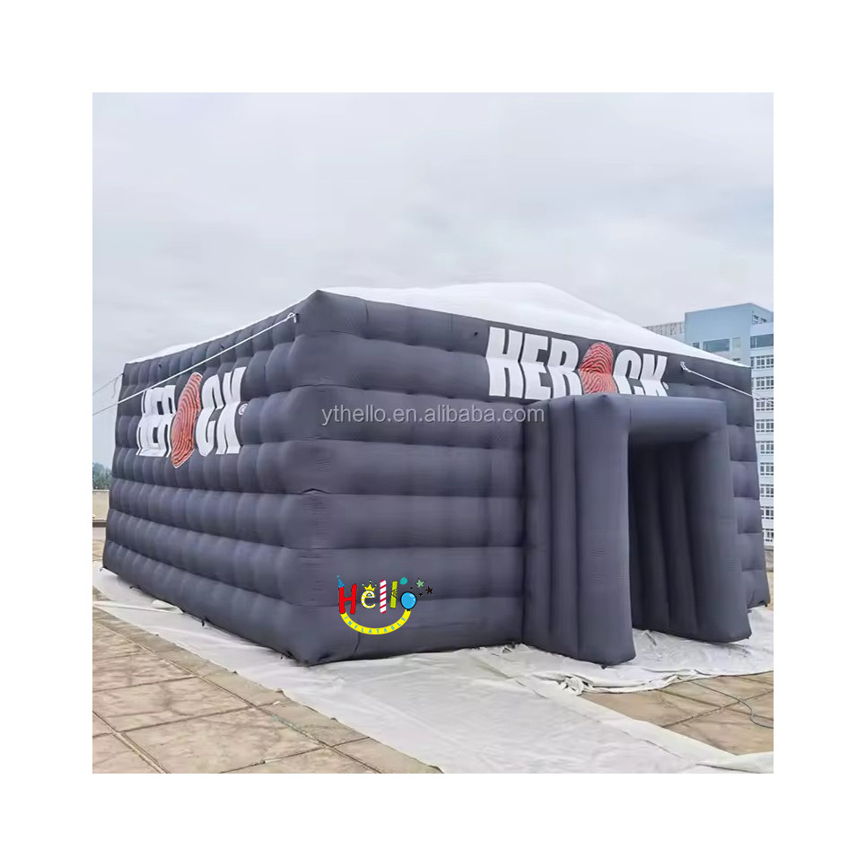 LED inflatable nightclub tent Inflatable Event Tent Cube Square Inflatable Tent | Bestsuppliers.com