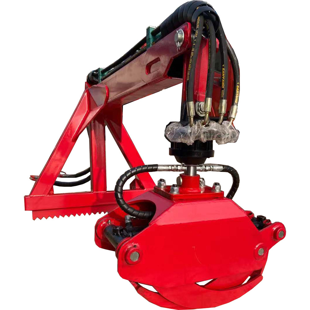 3 Point Linkage Tractor Mounted Log Grab Hydraulic Log Skidder Grapple ...
