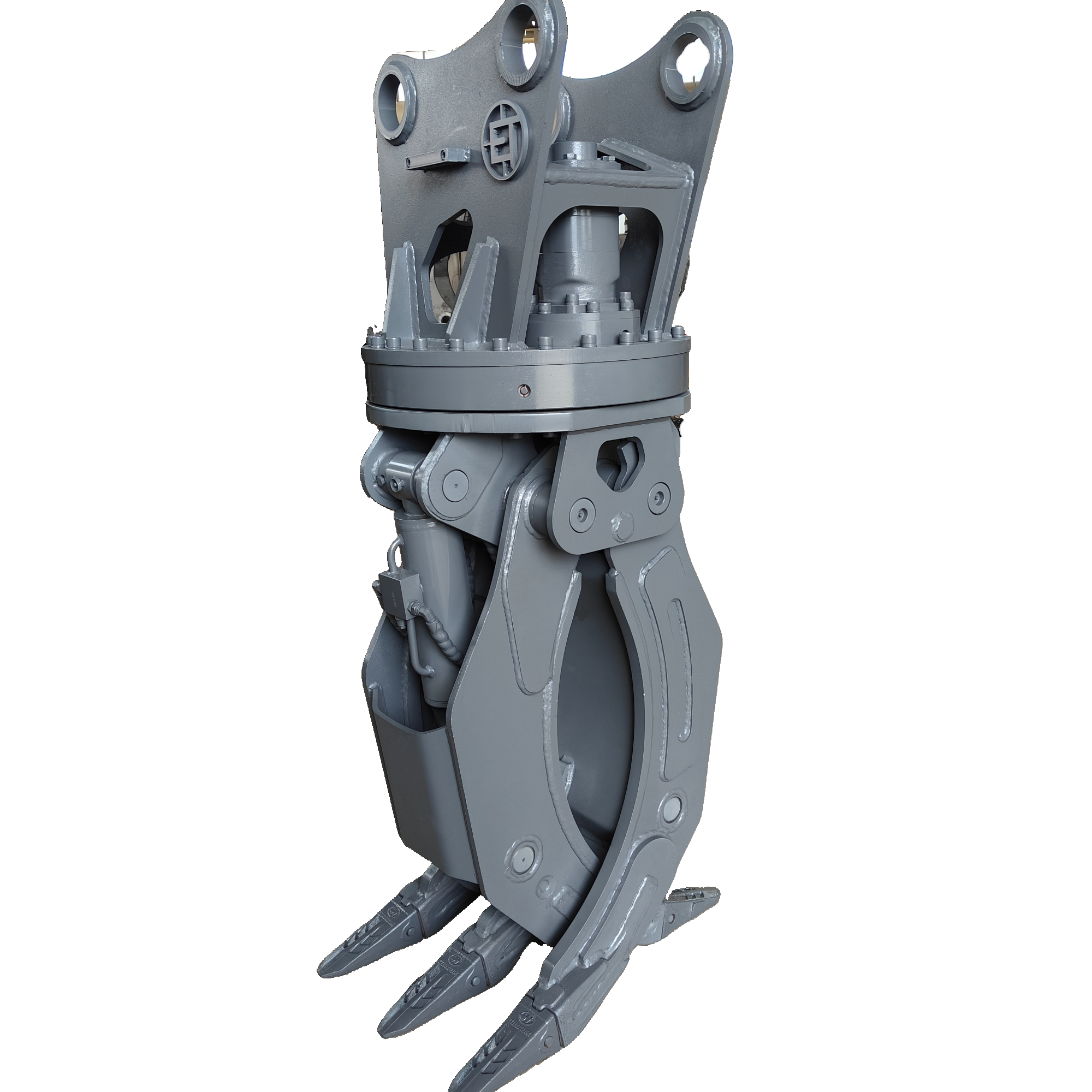 3 point log grapple excavator log grapple excavator truck crane mounted ...