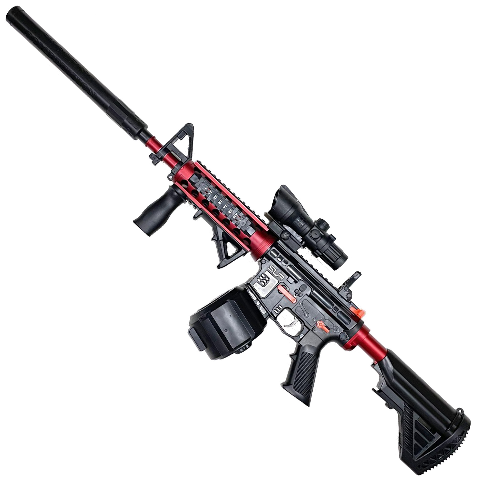 92CM M416 M4A1 Electric Gel Blaster Ball Gun Toys Outdoor Shooting Game Water Bomb Gun Toy Air ...
