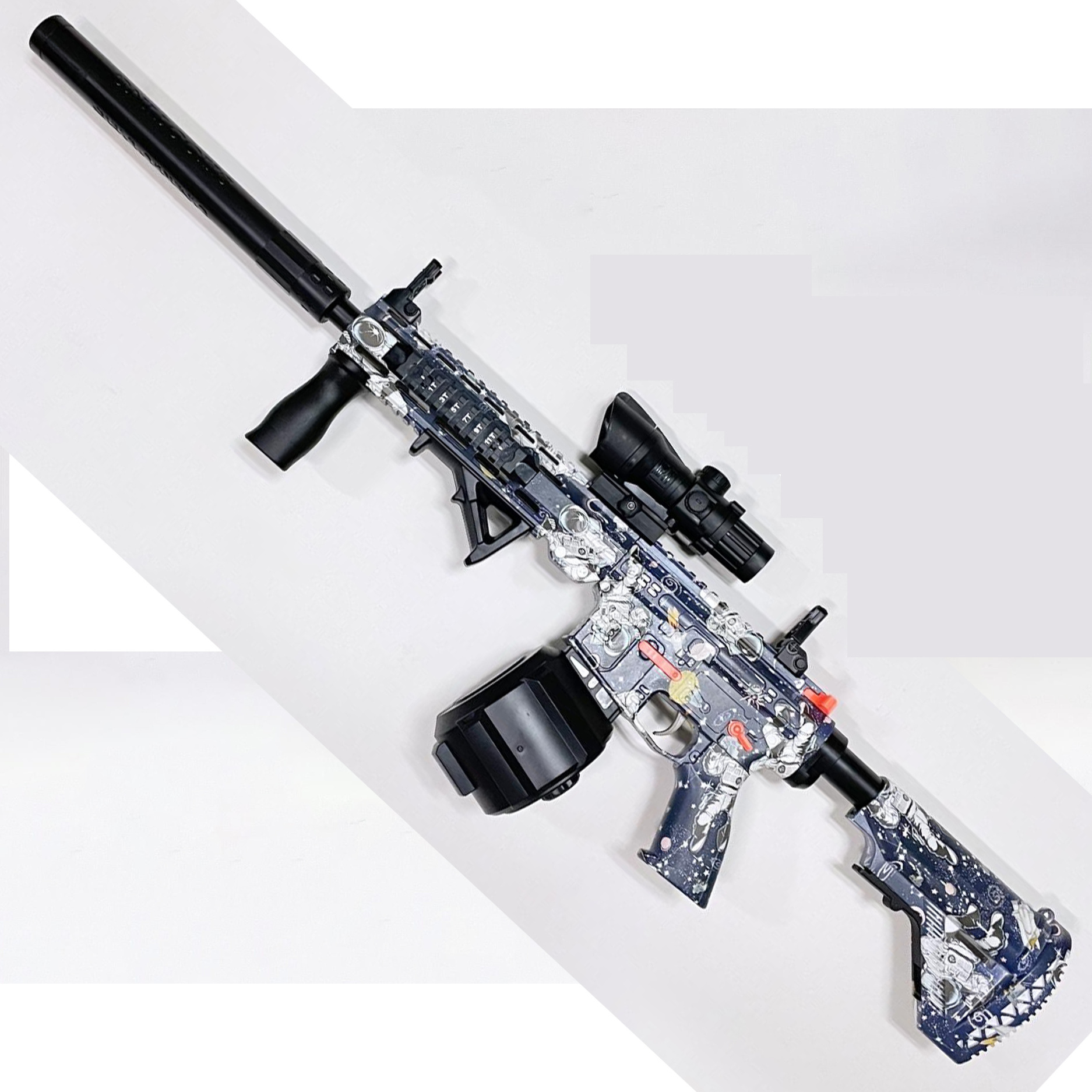 92CM M416 M4A1 Electric Gel Blaster Ball Gun Toys Outdoor Shooting Game Water Bomb Gun Toy Air ...