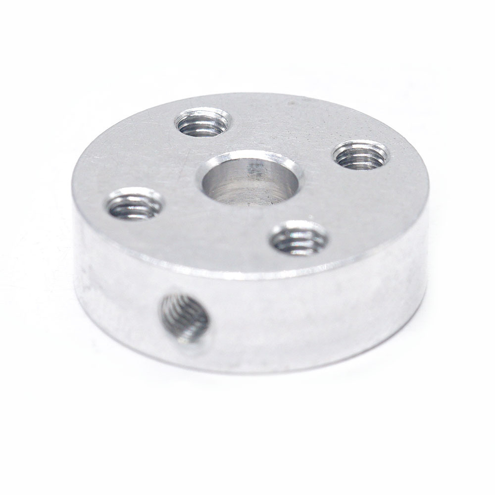 Rigid mechanical shaft coupling custom metal CNC milling flange gear ...