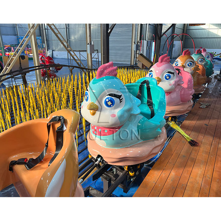 Amusement Park Cheap Baby Zip Line Backyard Kids Roller Coaster For ...